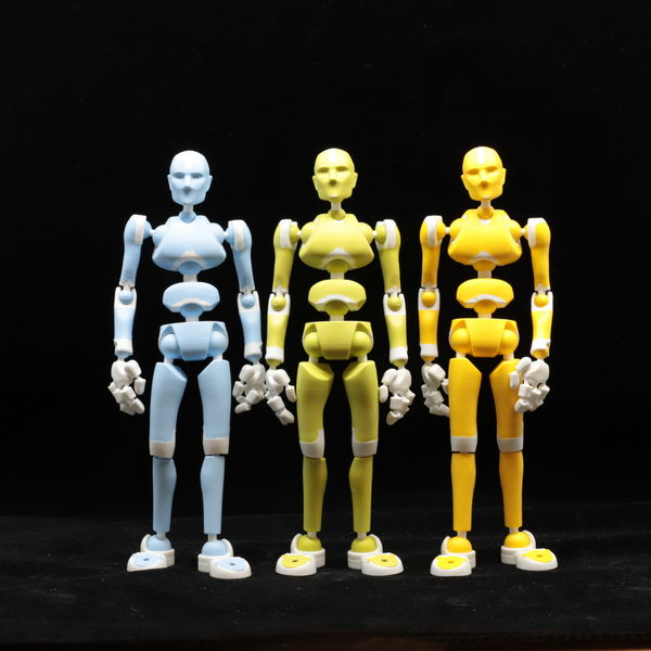 Three Amigos Bundle Dark Grey | Poseable Magnetic Human Figures by ...