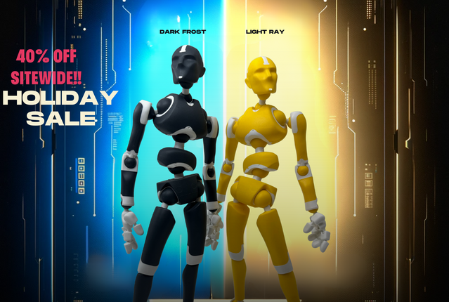 Poseable Magnetic Human Figures for Drawing and Animation | Stickybones