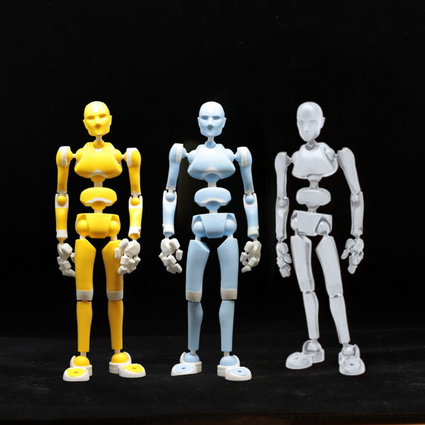 Three Amigos Bundle Dark Grey | Poseable Magnetic Human Figures by ...