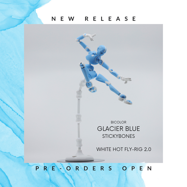 NEW Glacier Blue BiColor Stickybones & Fly-Rig 2.0—45% OFF (PRE-ORDER ...