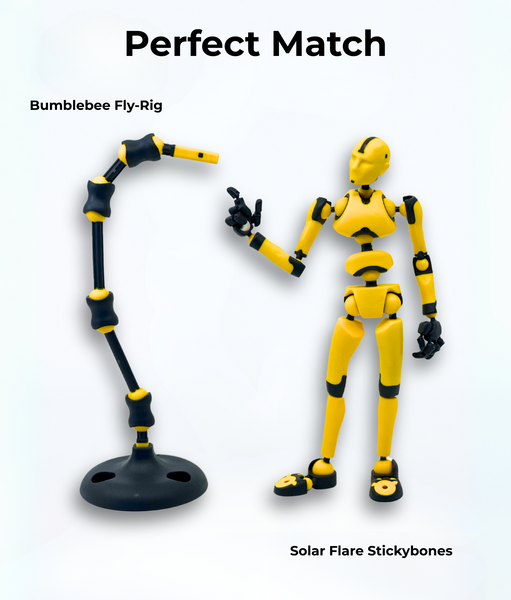 Bumblebee Bundle! | Poseable Magnetic Human Figures by Stickybones