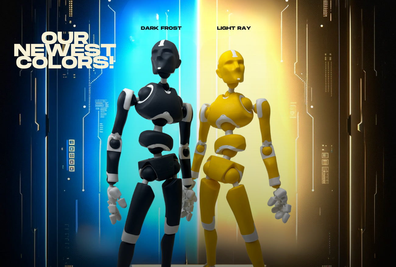 Poseable Magnetic Human Figures for Drawing and Animation | Stickybones