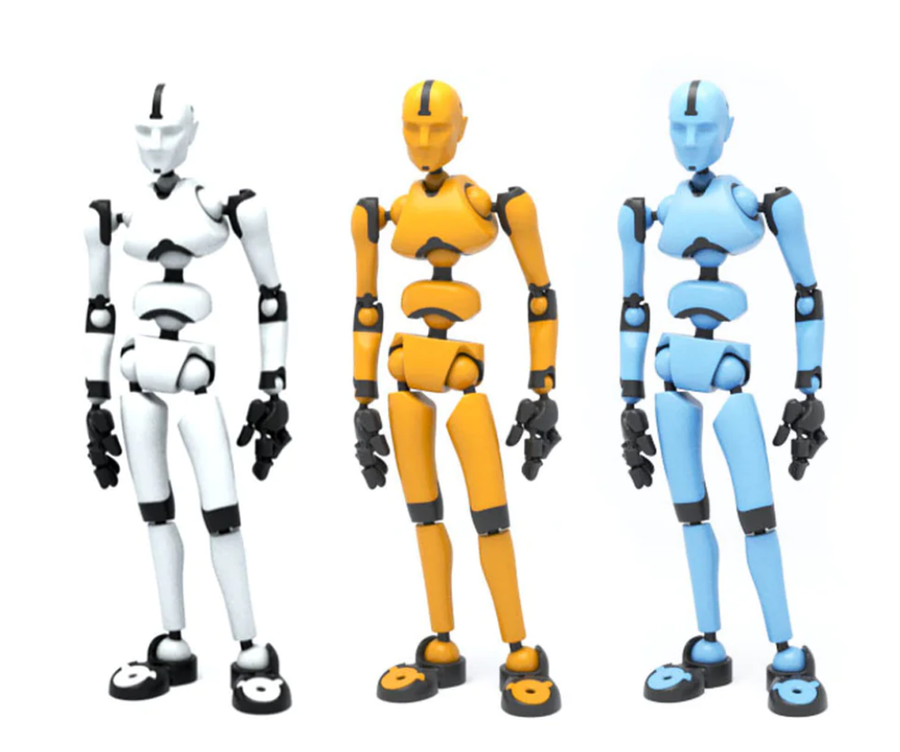 The Three Amigos Bundle | Poseable Magnetic Human Figures by Stickybones